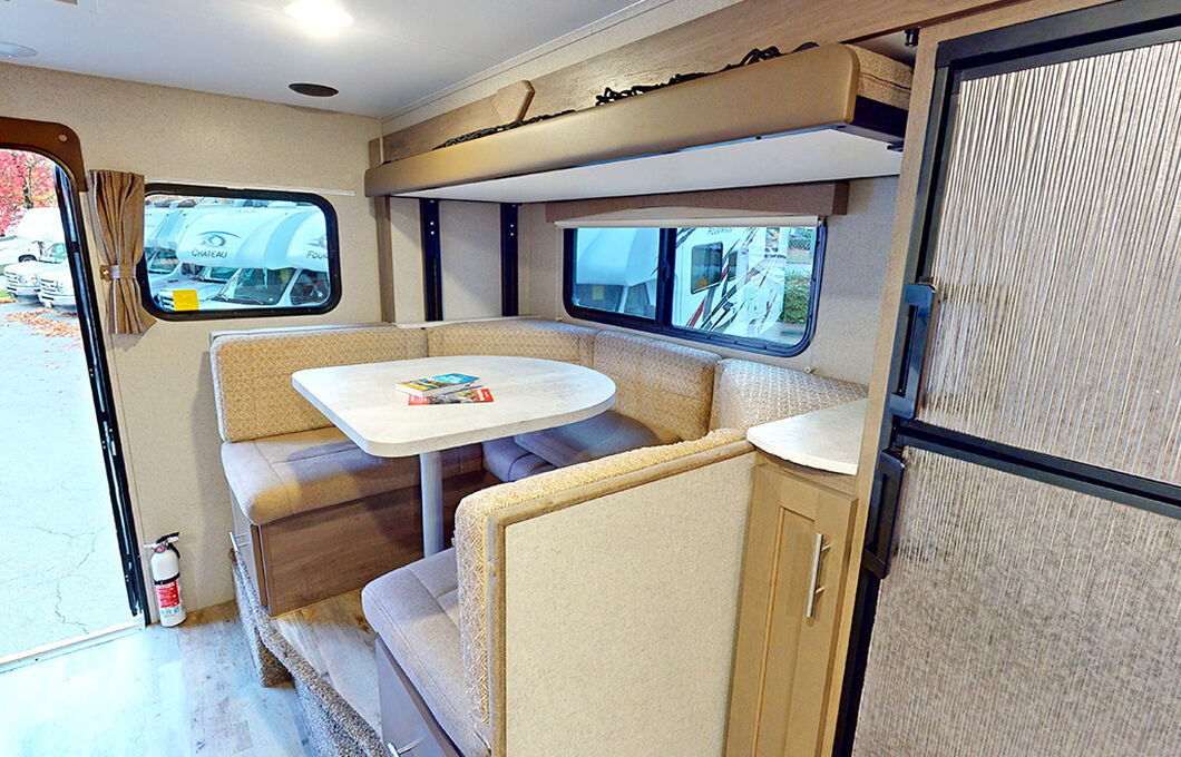 Rent A Truck Camper Slide Bunk | Fraserway RV Rentals | Fraserway RV